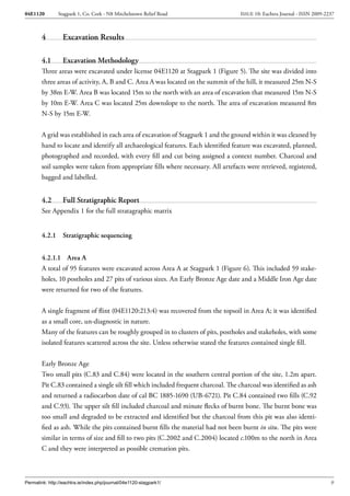 Archaeological Report - Stagpark 1, Co. Cork (Ireland) | PDF