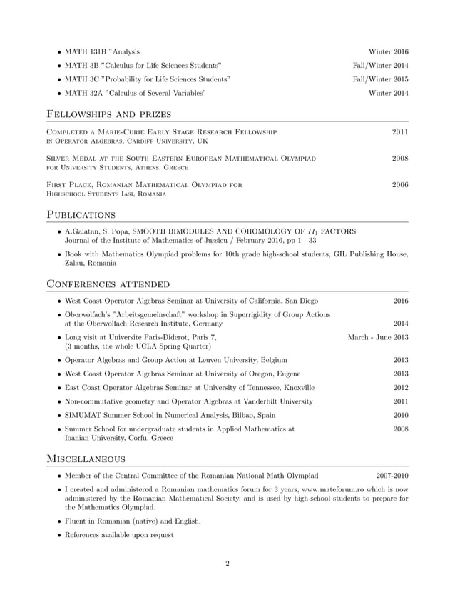 Alin_Galatan_CV | PDF