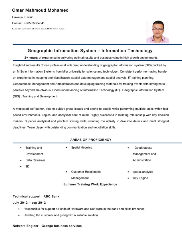 omar Mahmoud mohamedCV | PDF