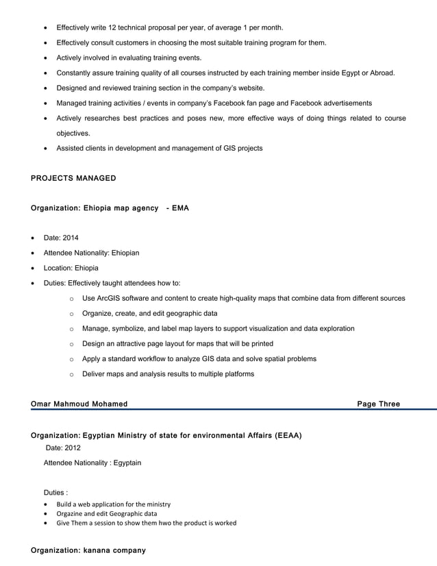 omar Mahmoud mohamedCV | PDF