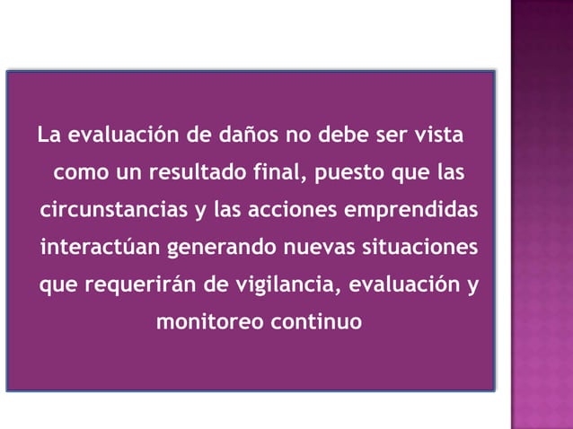 Evaluación De Daños Y Análisis De Necesidades En Salud Ante Desastres Ppt