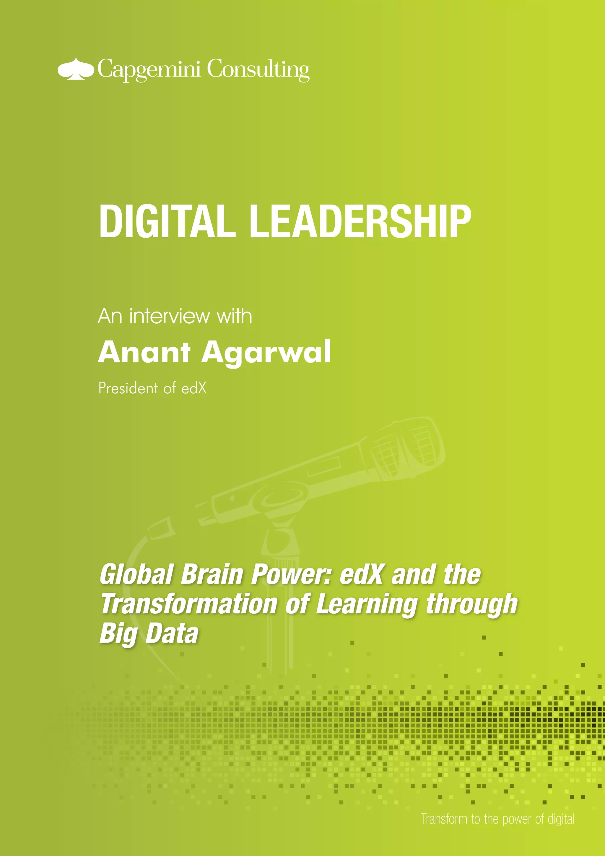 Global Brain Power Edx And The Transformation Of Learning Through Big Data Pdf