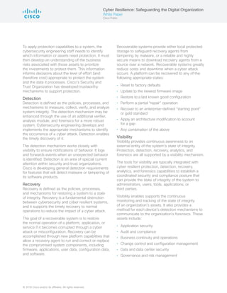 Cyber Resilience white paper 20160401_sd | PDF | Computer Networking ...