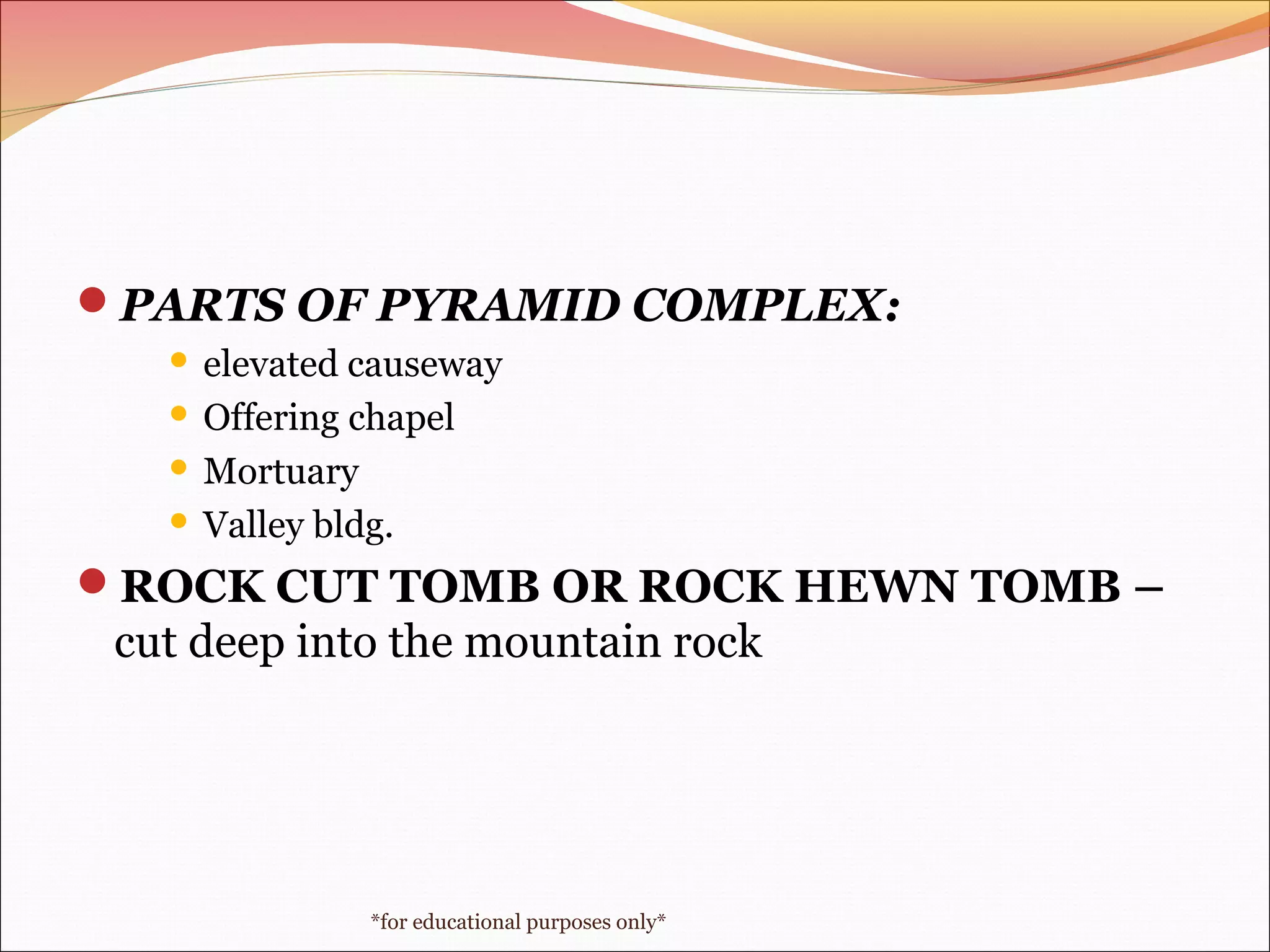 04 EGYPTIAN ARCHITECTURE | PPT