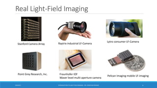 "Introduction to Light Field Imaging," a Presentation from Bosch | PDF | 3-D Graphics | Computer ...