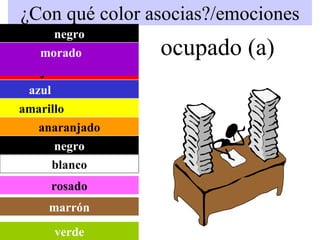 04.Emocion Asociada A Color Color | PPT
