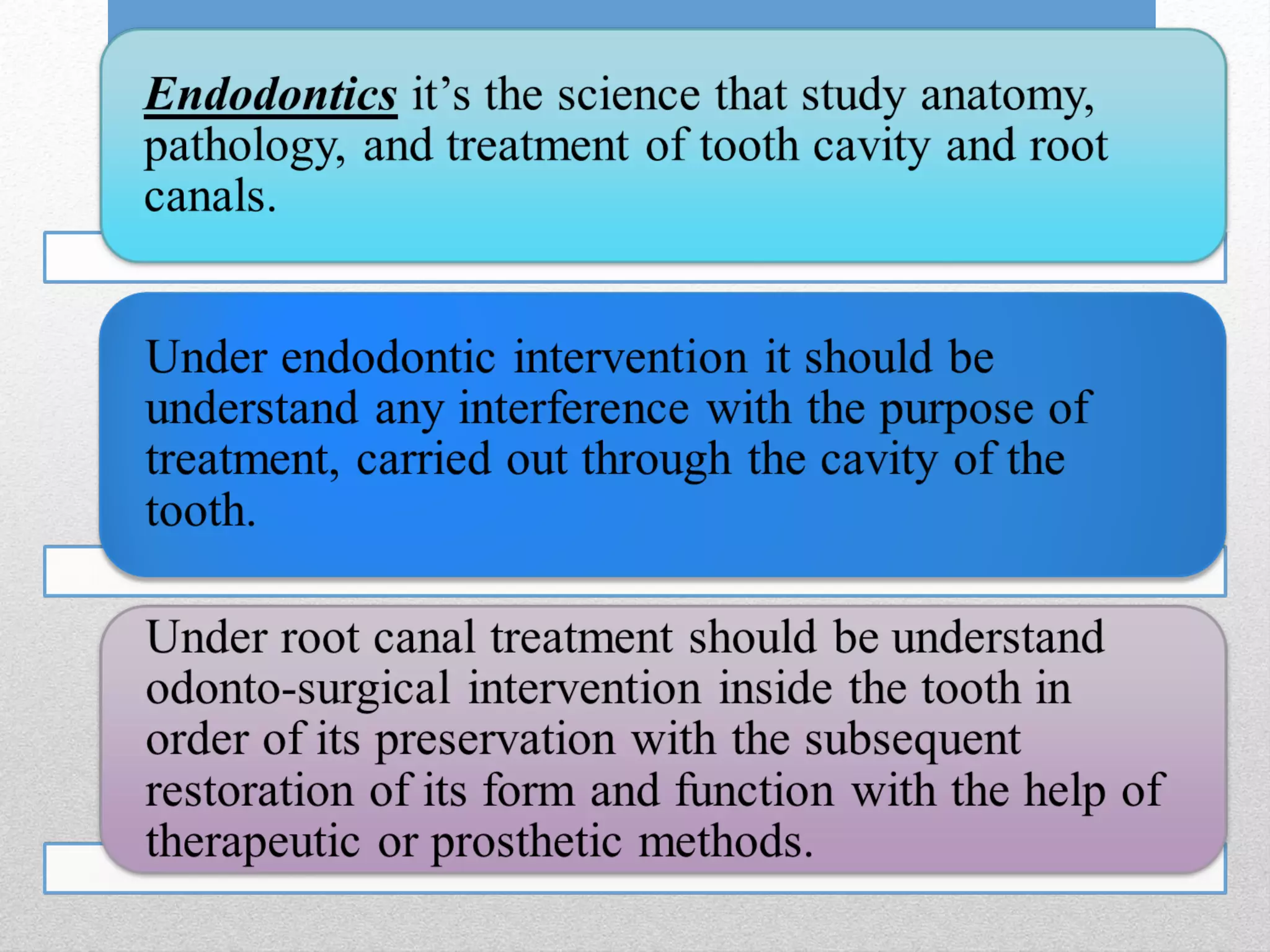 Endodontics. anatomy of root canals. instruments | PPT