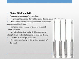 Endodontics. anatomy of root canals. instruments | PPT
