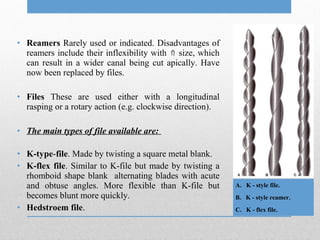 Endodontics. anatomy of root canals. instruments | PPT