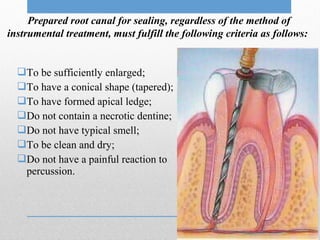 Endodontics. anatomy of root canals. instruments | PPT