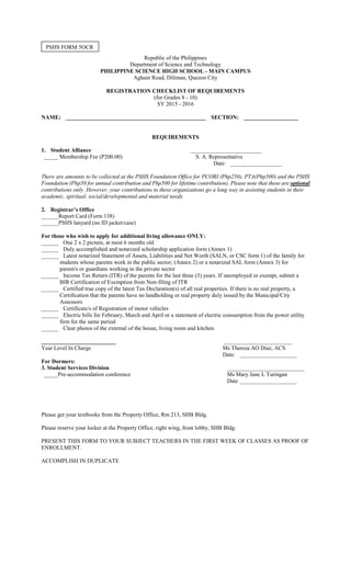 04 enrollment slip (with old format) | PDF