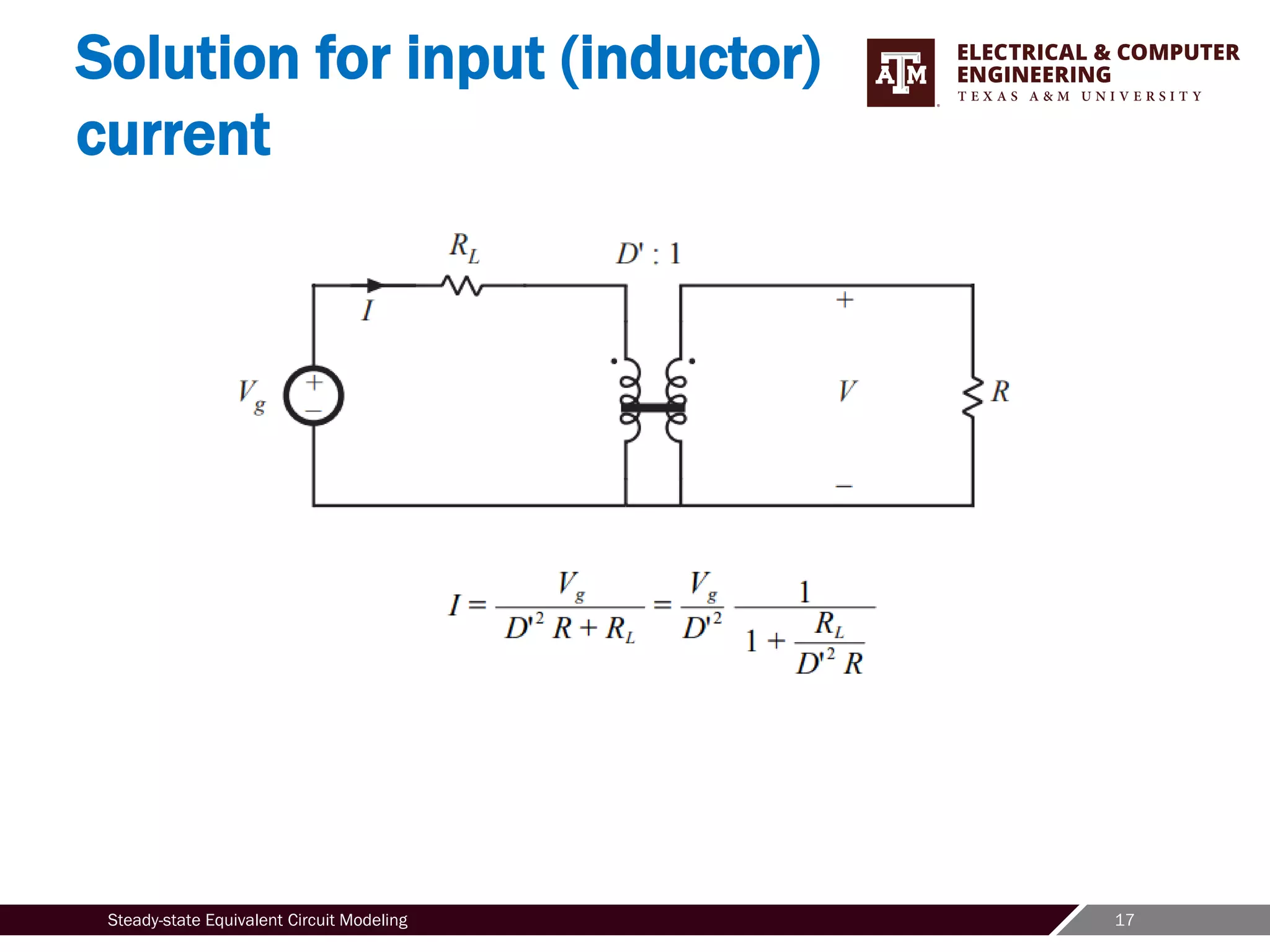 04 Equivalent Circuit Modeling Pdf Pdf