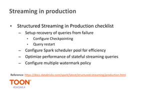 Lessons Learned Developing and Managing High Volume Apache Spark ...