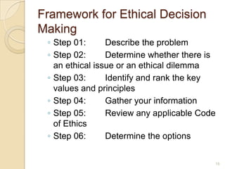 04 ethical decision making | PPTX