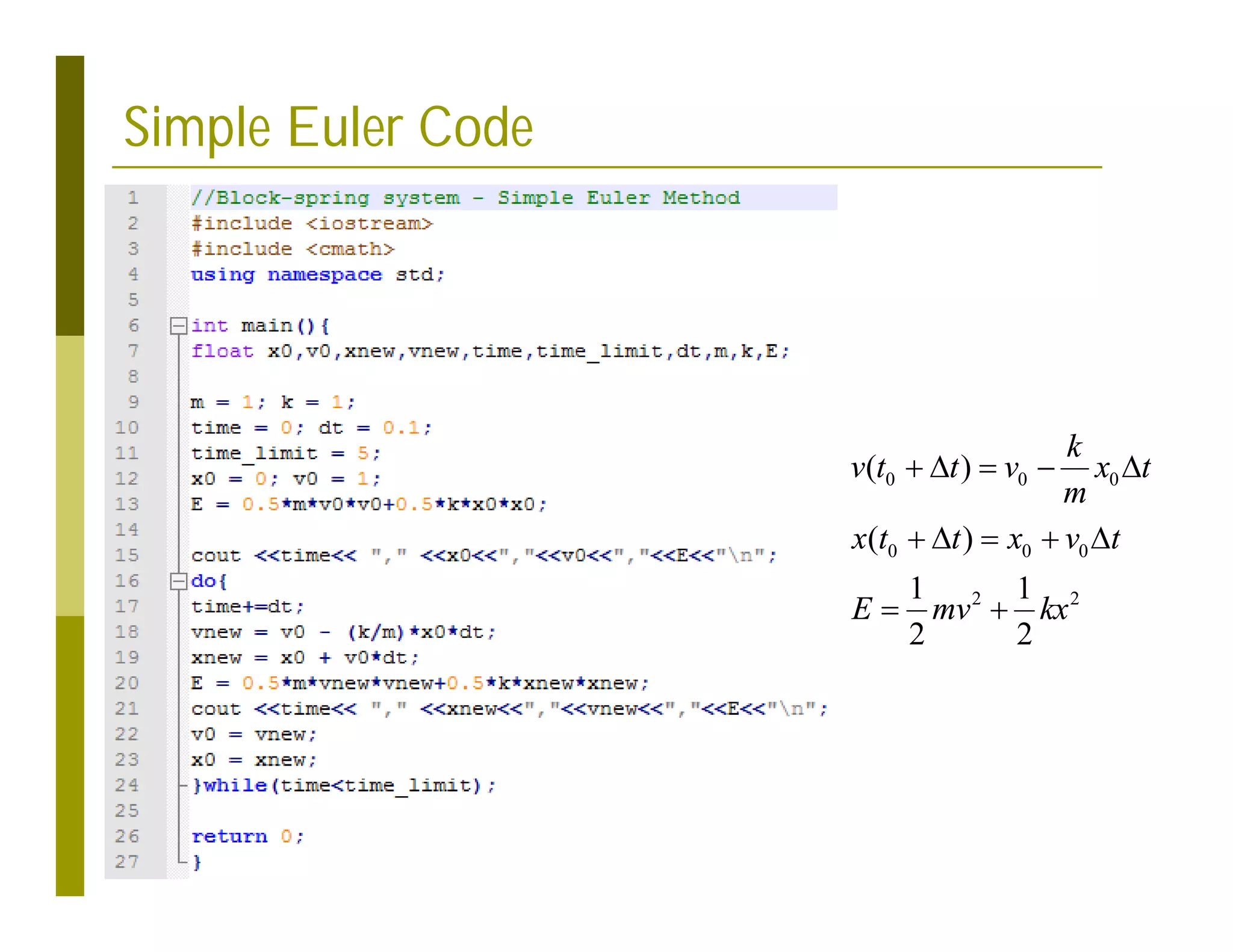 SPSF04 - Euler and Runge-Kutta Methods | PDF | Programming Languages | Computing