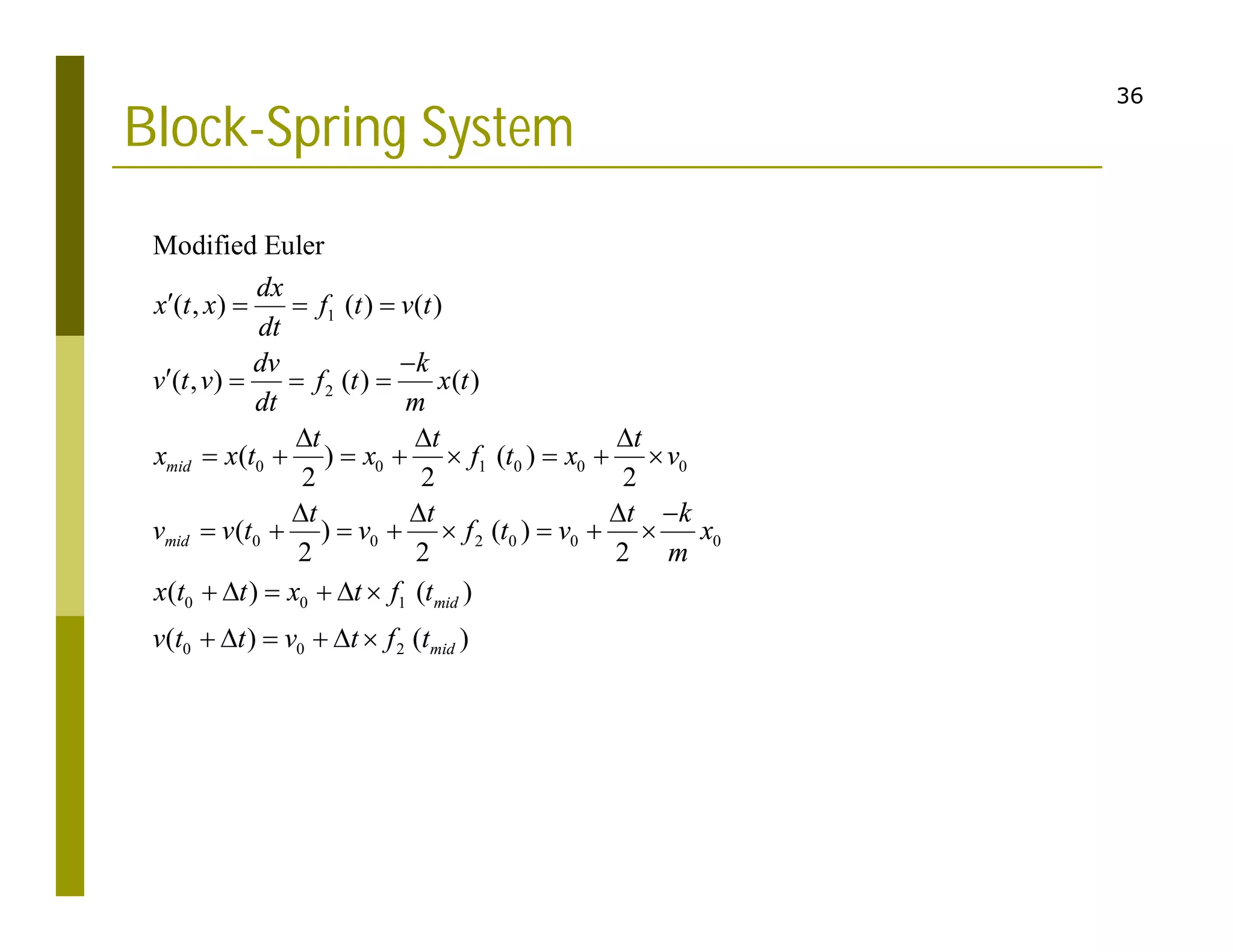 SPSF04 - Euler and Runge-Kutta Methods | PDF