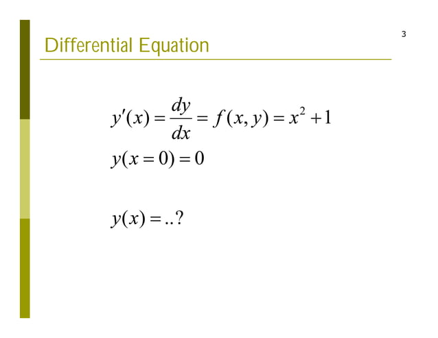 SPSF04 - Euler and Runge-Kutta Methods | PPT