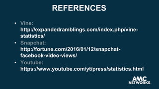 AMC Summer Interns Think Tank Presentation v4 | PPTX