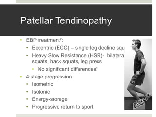 Tendinopathy - In Service | PPTX