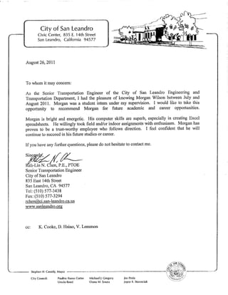 Letter of Rec (from Reh-Lin Chen) | PDF