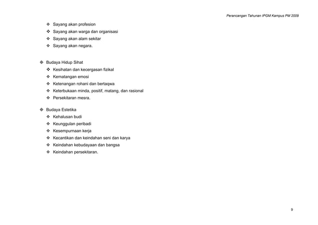 04 falsafah, visi, misi, budaya ipg 2008 25 jan 09 | DOC