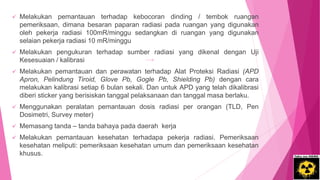 KESELAMATAN RADIASI | PPTX