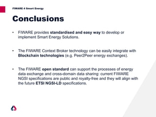 FIWARE Global Summit - The Engineering Experience on FIWARE 4 Smart Energy | PPT