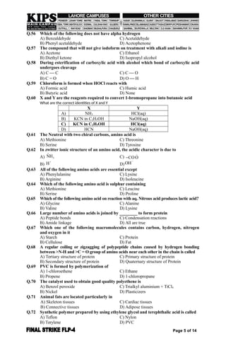 MCAT Full length paper 4-student_copy | PDF