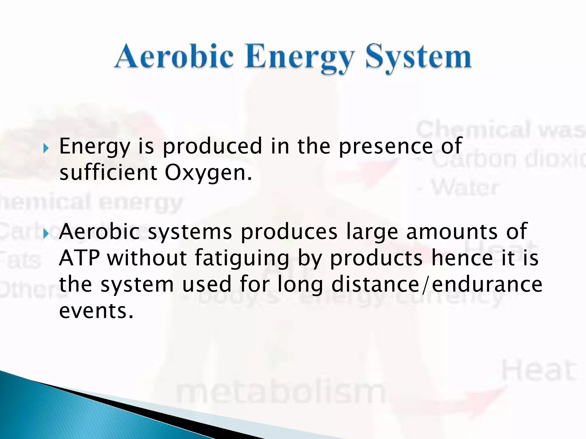 Transfer of energy in human body | PPTX