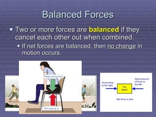 Force & Newton's First Law | PPT