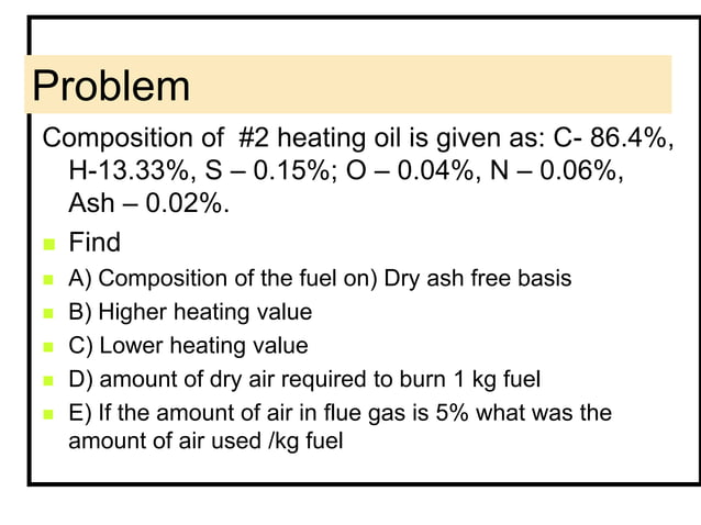 04 fuels & combustion calculation09 | PPT