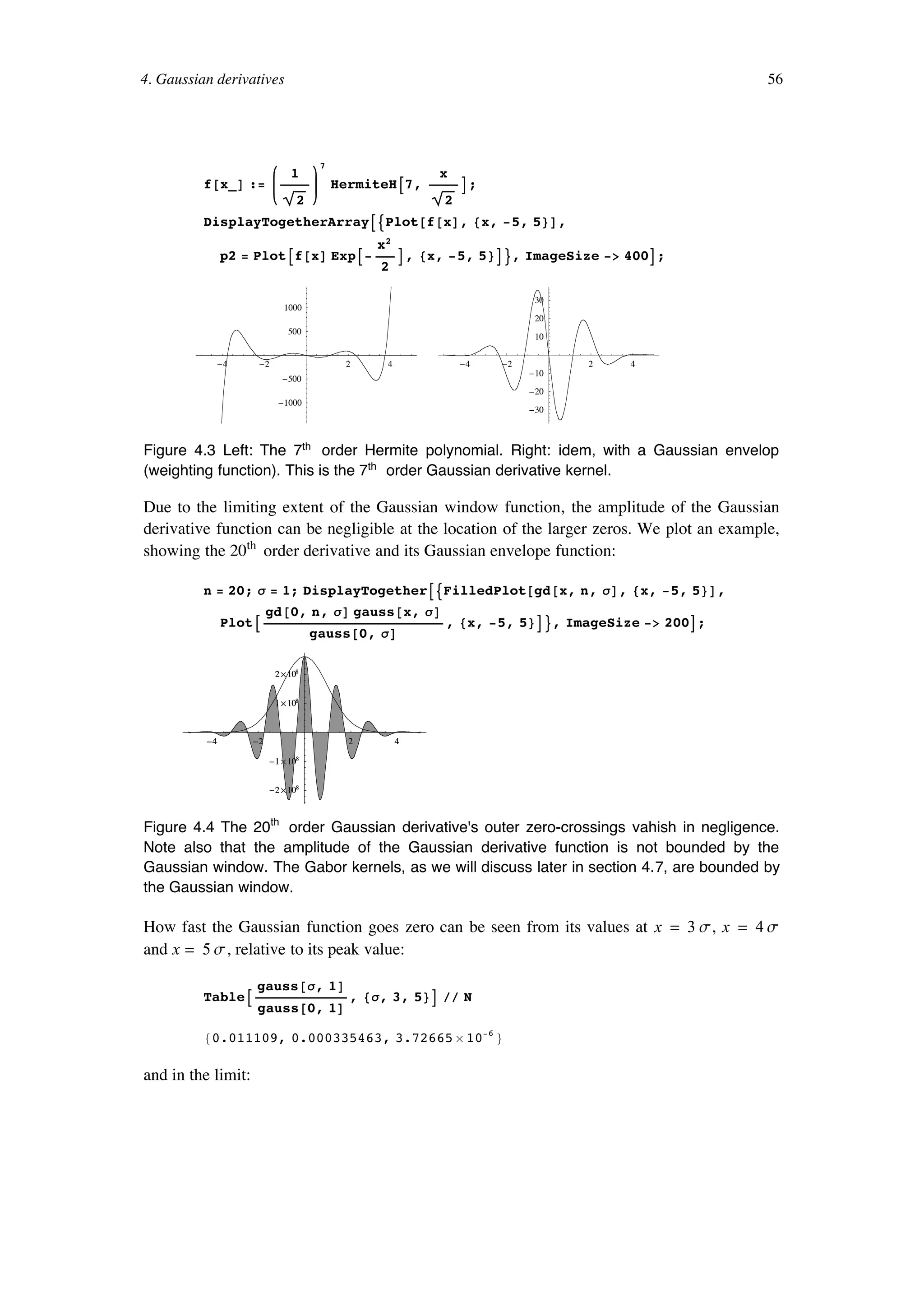 04 gaussian derivatives | PDF | Physics | Science