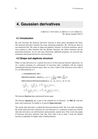 04 gaussian derivatives | PDF | Physics | Science