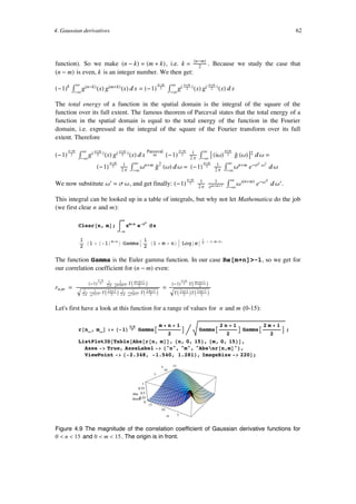 04 gaussian derivatives | PDF | Physics | Science