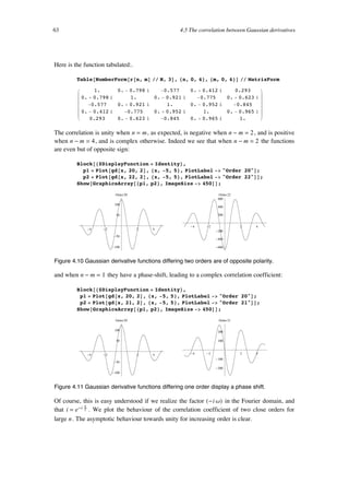 04 gaussian derivatives | PDF | Physics | Science