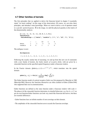 04 gaussian derivatives | PDF