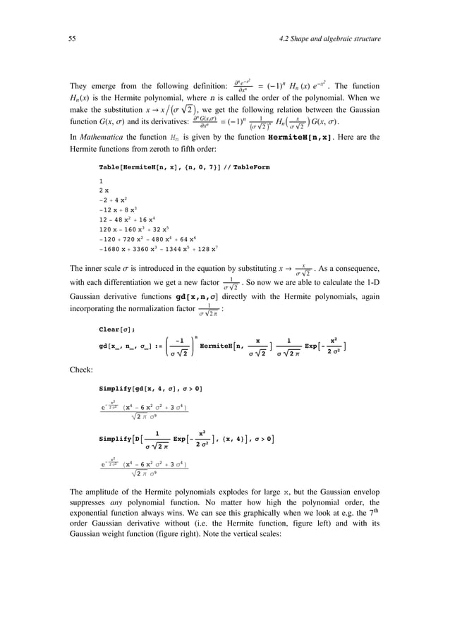 04 gaussian derivatives | PDF | Physics | Science