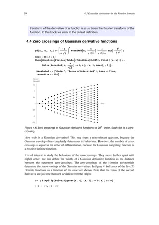 04 gaussian derivatives | PDF | Physics | Science