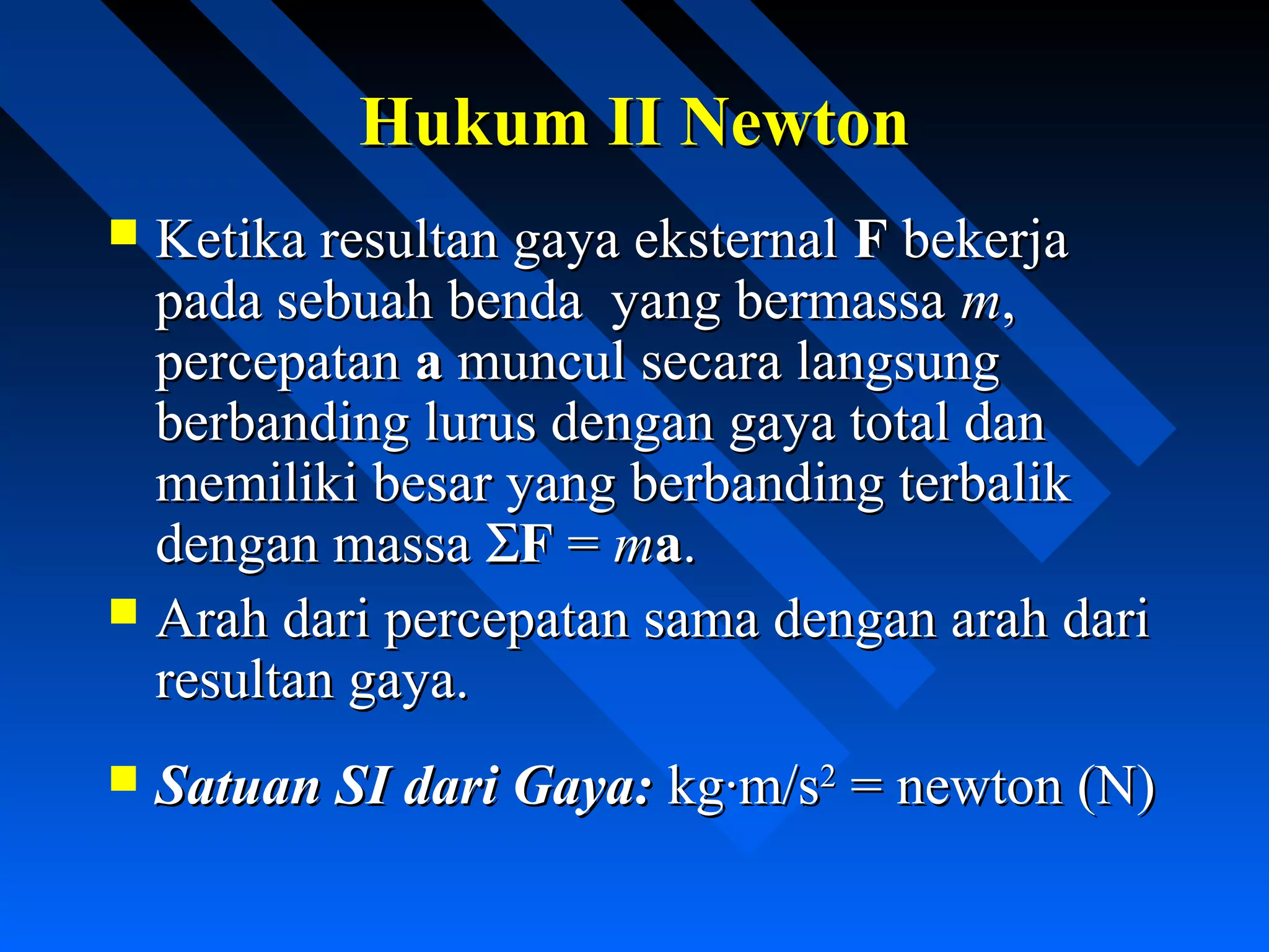 Gaya dan hukum newton | PPT
