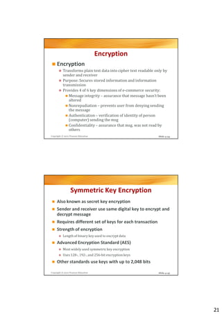04-1 E-commerce Security slides | PDF