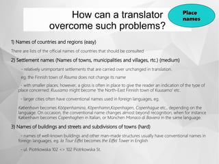 General Translation #2 Proper names | PDF