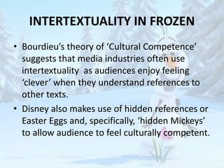 04 genre and frozen | PPTX