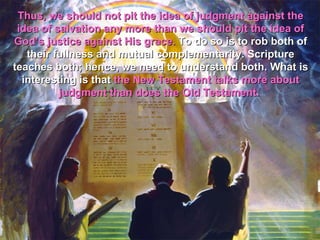 04 god of grace and judgment | PPT