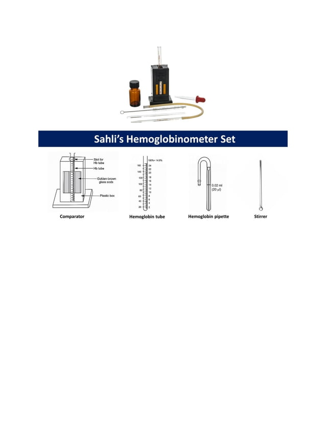 haemoglobinometer.pdf emoglobin is converted to acid hematin by the ...