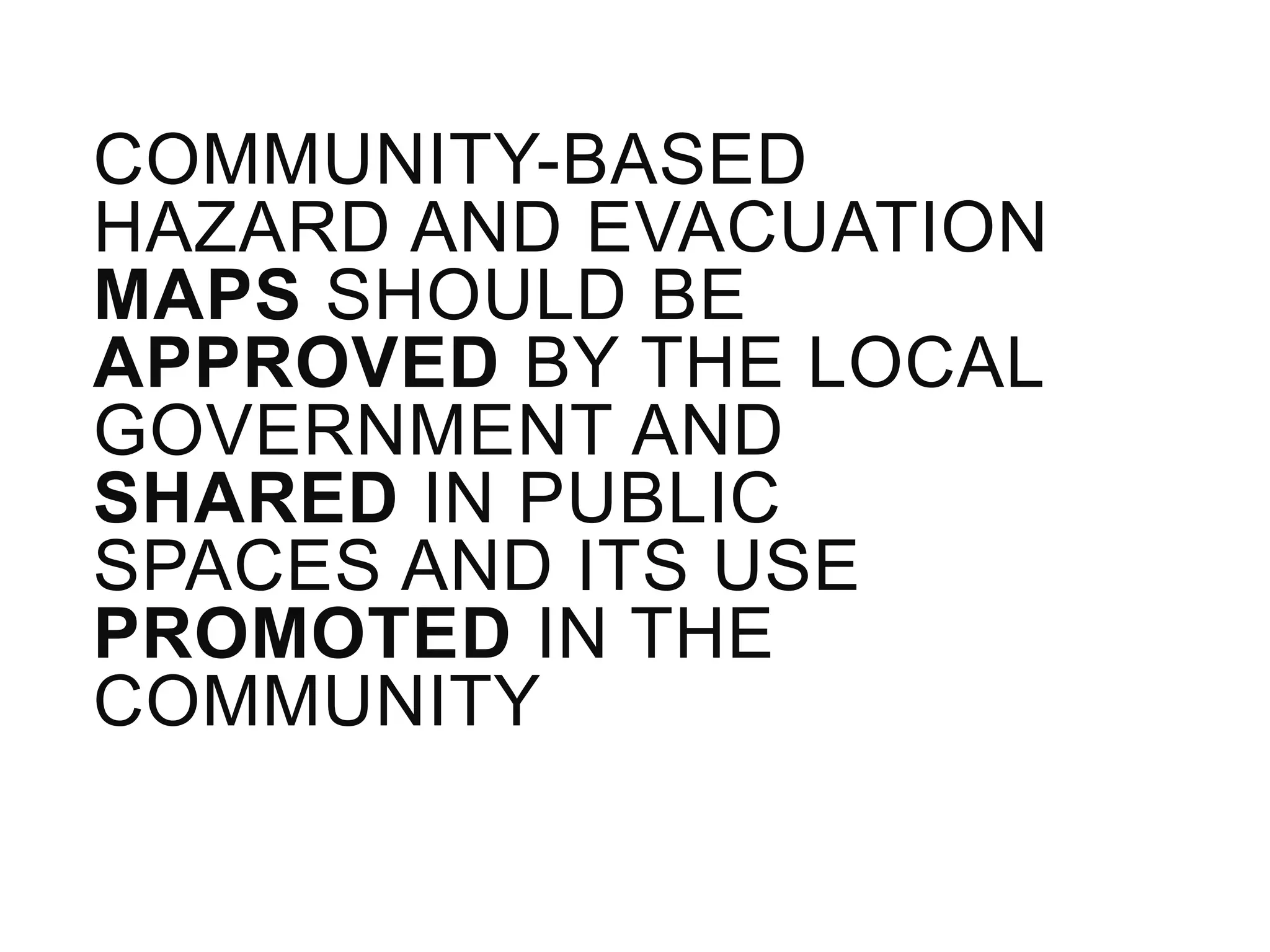 Lesson 4. Community Based Hazard and Evacuation Mapping | PPTX