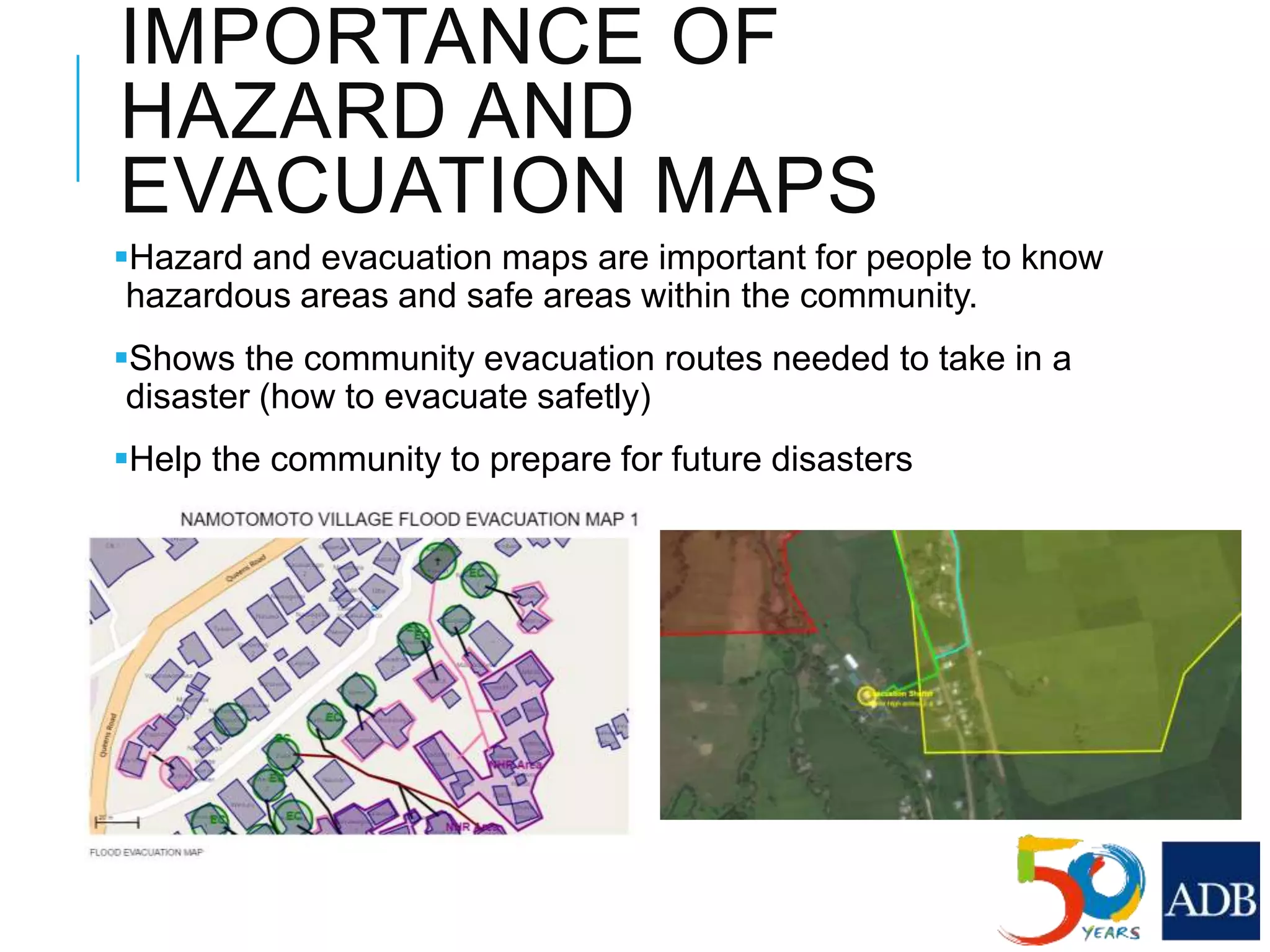 Lesson 4. Community Based Hazard and Evacuation Mapping | PPTX