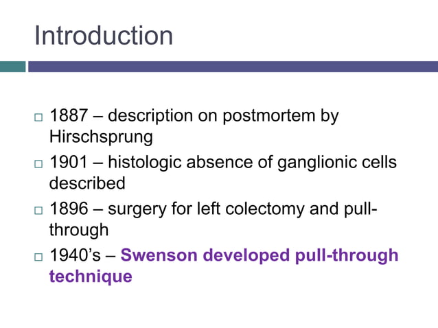 Hirschsprung's Disease and management.ppt