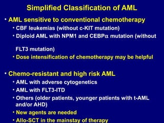 Elderly AML by Mohamad Mohty | PPT