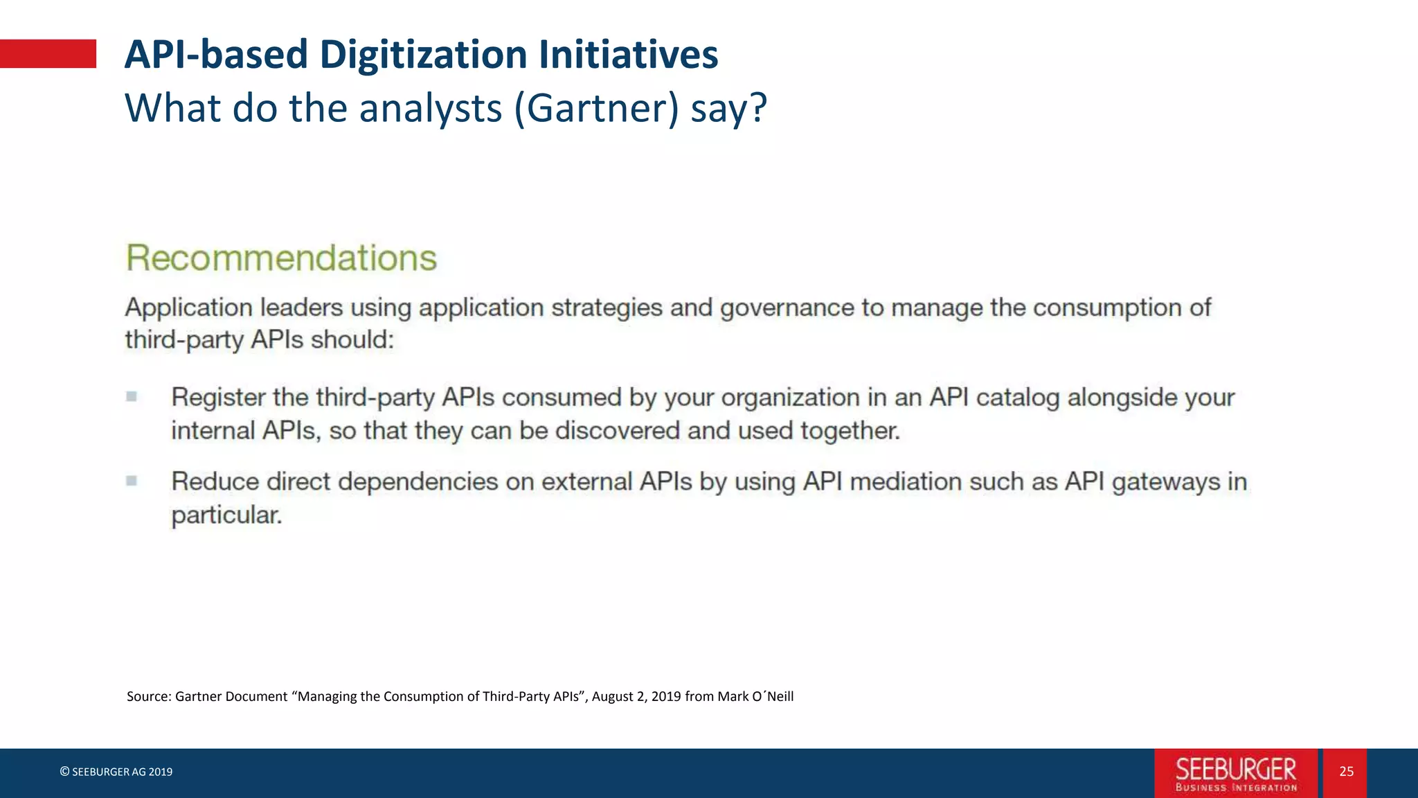 Importance of APIs and their Management in Digitalisation Initiatives | PPT
