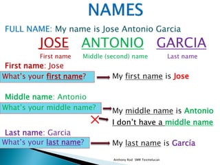 04 ID card info, information questions, addresses and phone numbers | PPT